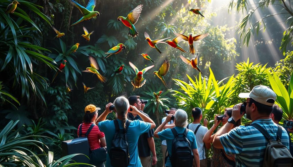 Your Guide To Birdwatching Tours In Trinidad Rainforests