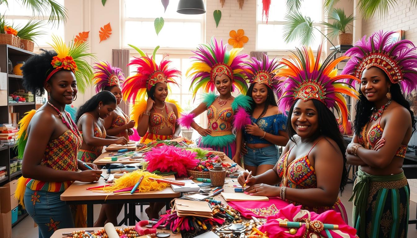 Learn To Make Carnival Costumes In Trinidad