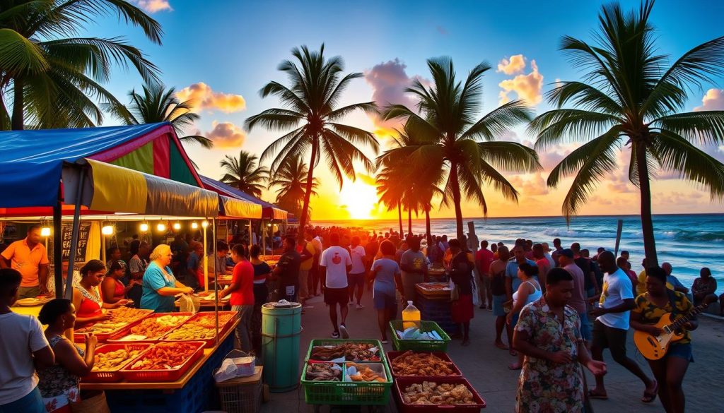 Your Guide To The Lively Oistins Fish Fry In Barbados