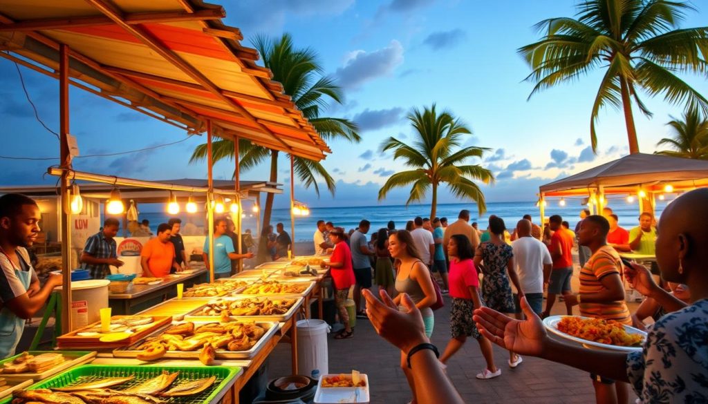 Your Guide To Tipping At Oistins Fish Fry In Barbados