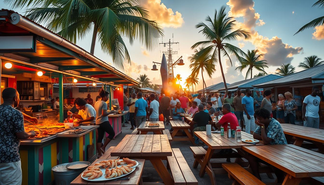 Your Guide To Tipping At Oistins Fish Fry In Barbados