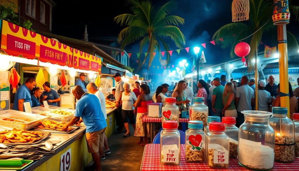 Your Guide To Tipping At Oistins Fish Fry In Barbados