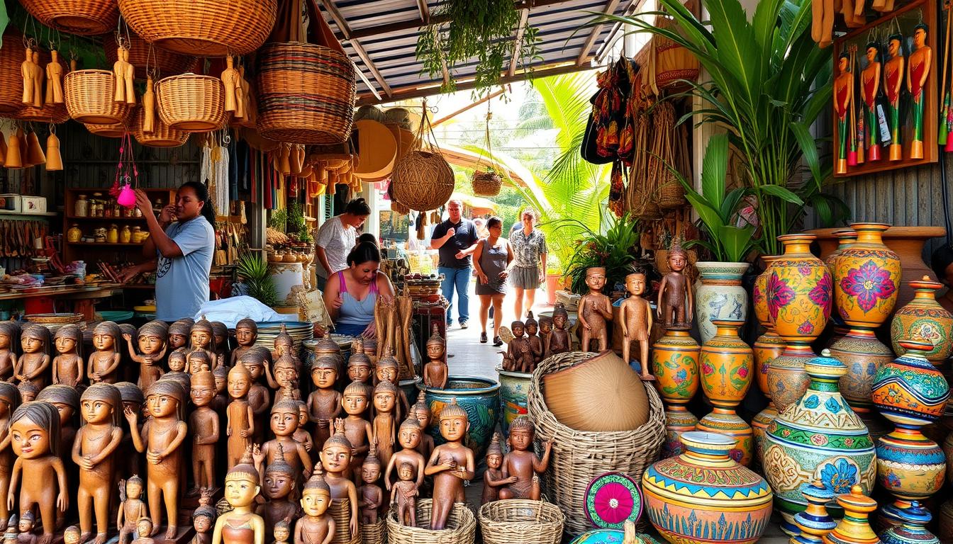 Explore Local Markets And Artisan Shops For Santo Domingo Souvenirs