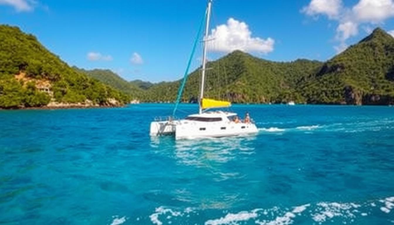 Discover The Beauty Of Rodney Bay On A Catamaran Tour
