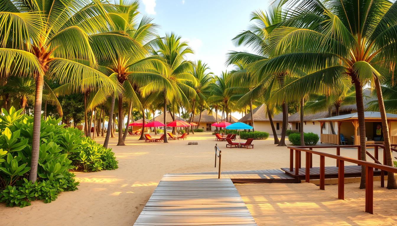 What Amenities Are Available At Levera Beach?