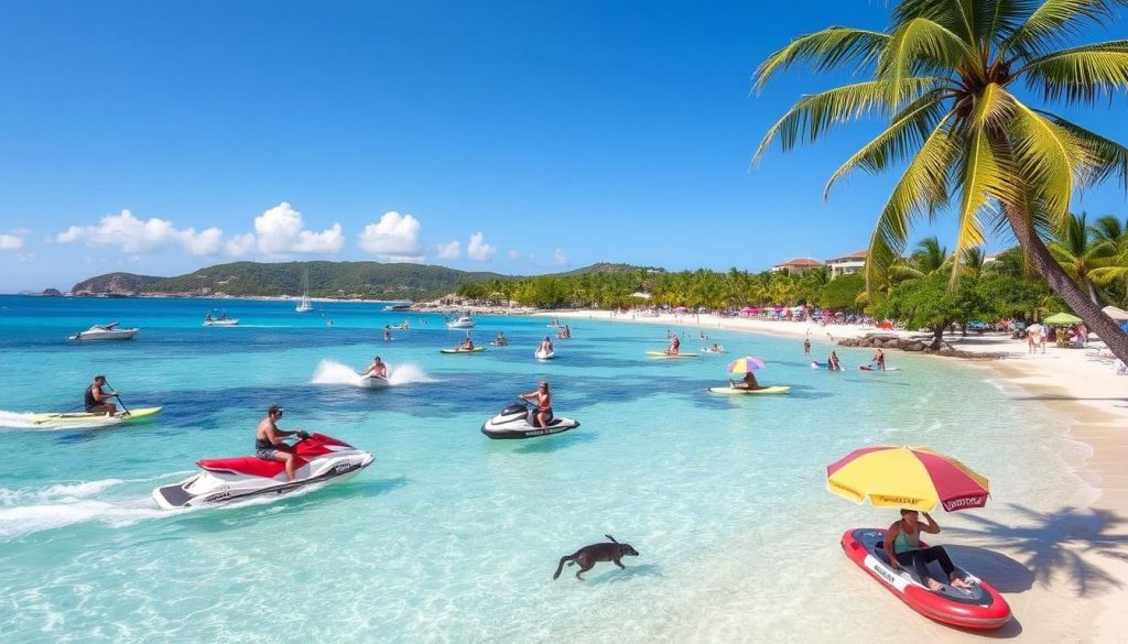 Explore The Water Sports Options At Shell Beach In St. Barts