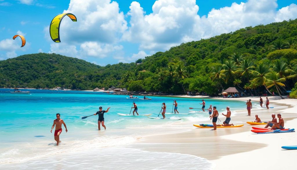 Explore The Water Sports Options At Shell Beach In St. Barts