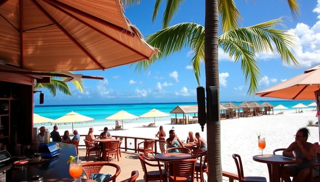 Beach Bars & Clubs In Dickenson Bay, Antigua