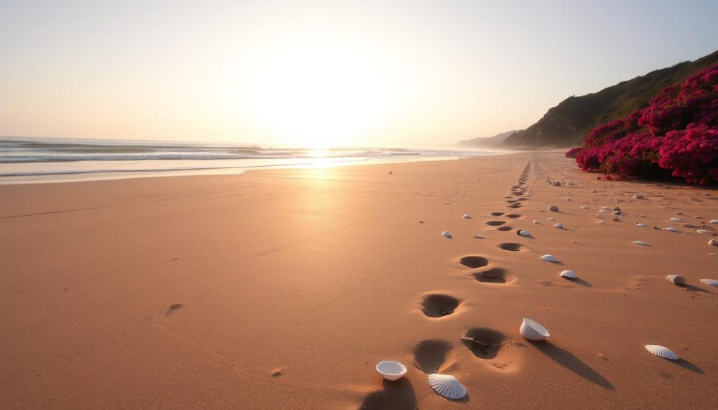 Enjoy Your Shell Beach Morning Walks