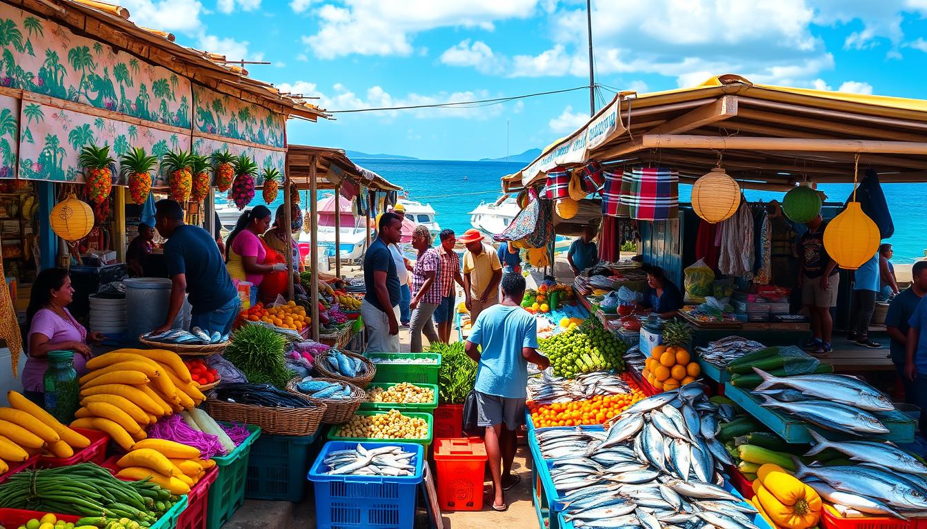 Explore The Vibrant Local Markets Of St. George's, Grenada