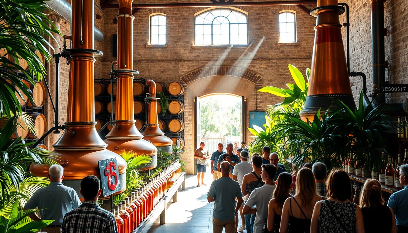 Take A Tour Of The Renowned St. George's Rum Distillery