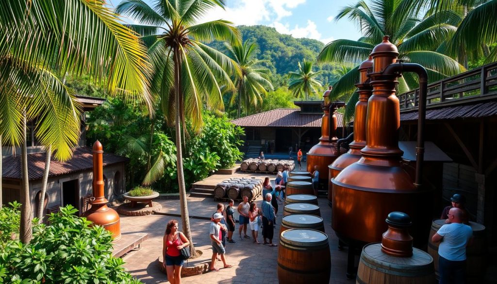 Take A Tour Of The Renowned St. George's Rum Distillery