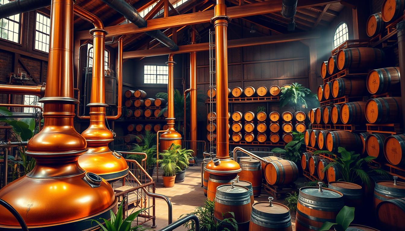 Take A Tour Of The Renowned St. George's Rum Distillery