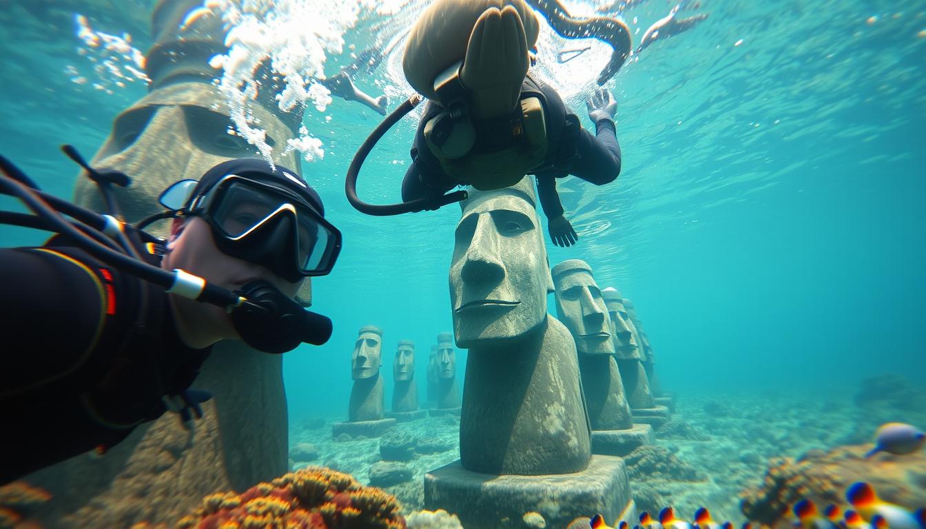 Explore The Underwater Wonders Of Easter Island