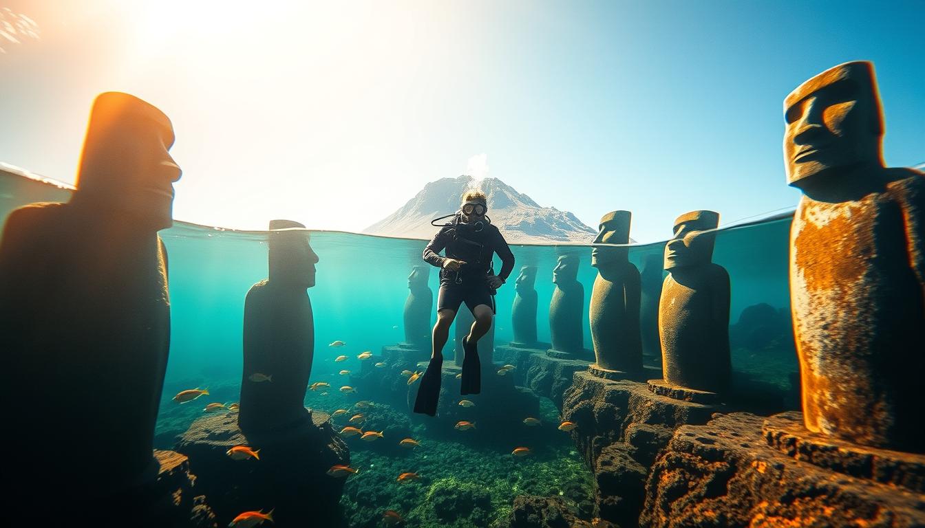 Explore The Underwater Wonders Of Easter Island
