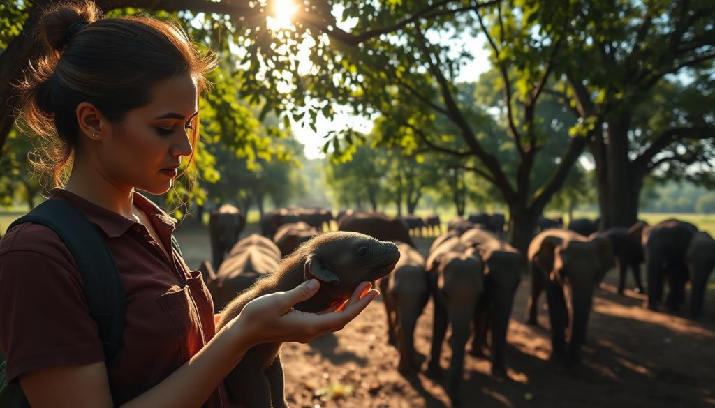 Volunteer At An Elephant Orphanage In Nairobi